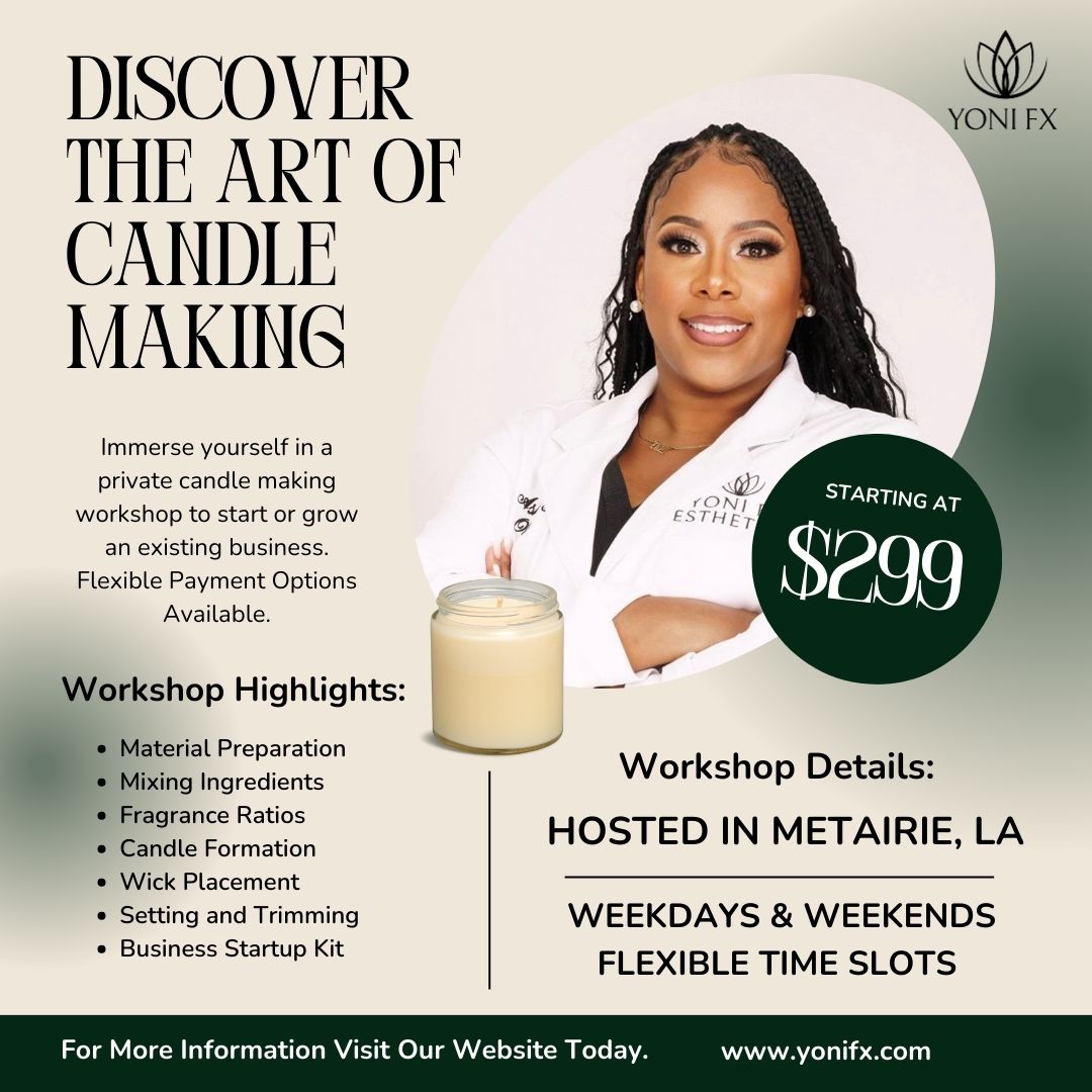 Candle Making Workshop – YONI FX